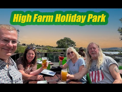 High Farm Holiday Park, Toft Hill, in our Consort Reef campervan - YouTube