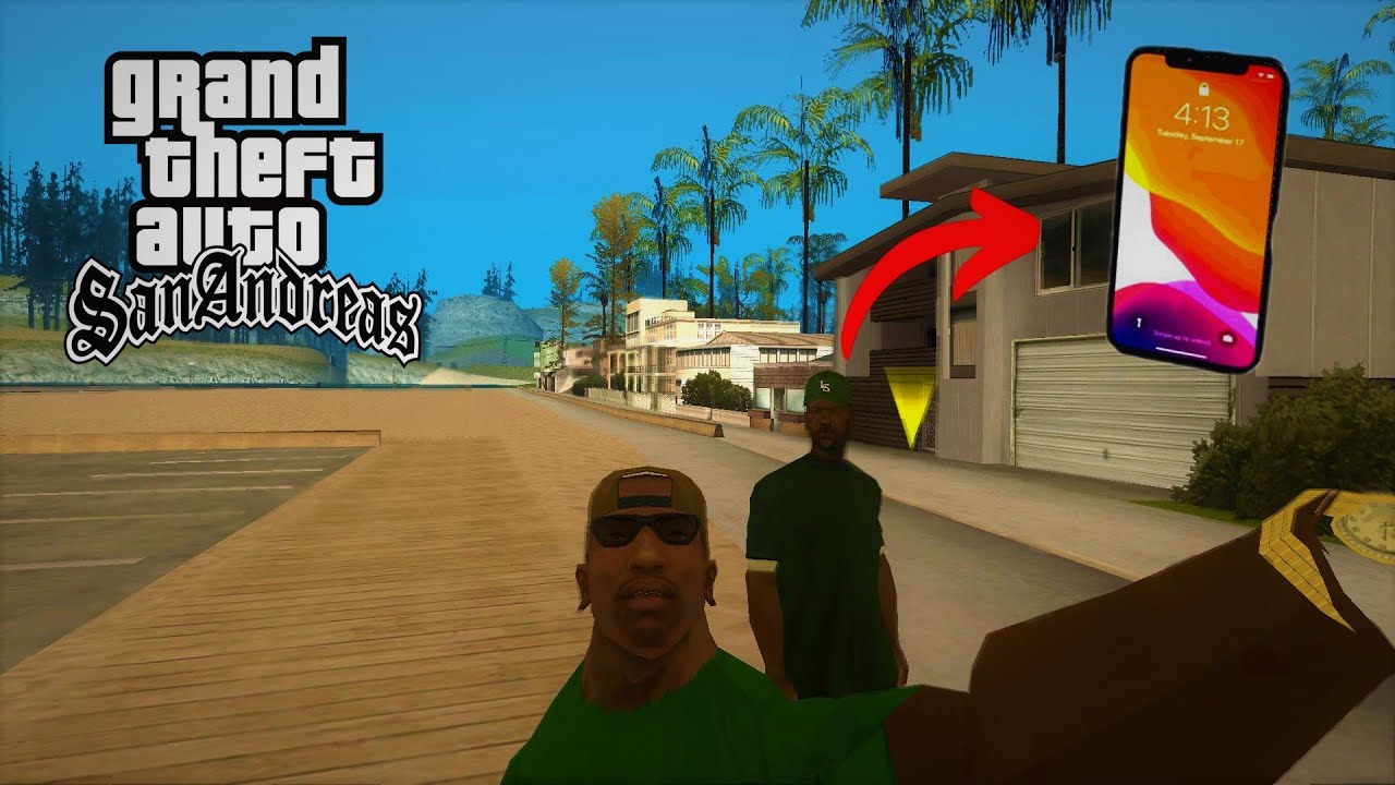 GTA San andreas | IPhone 12 mod | PC - YouTube