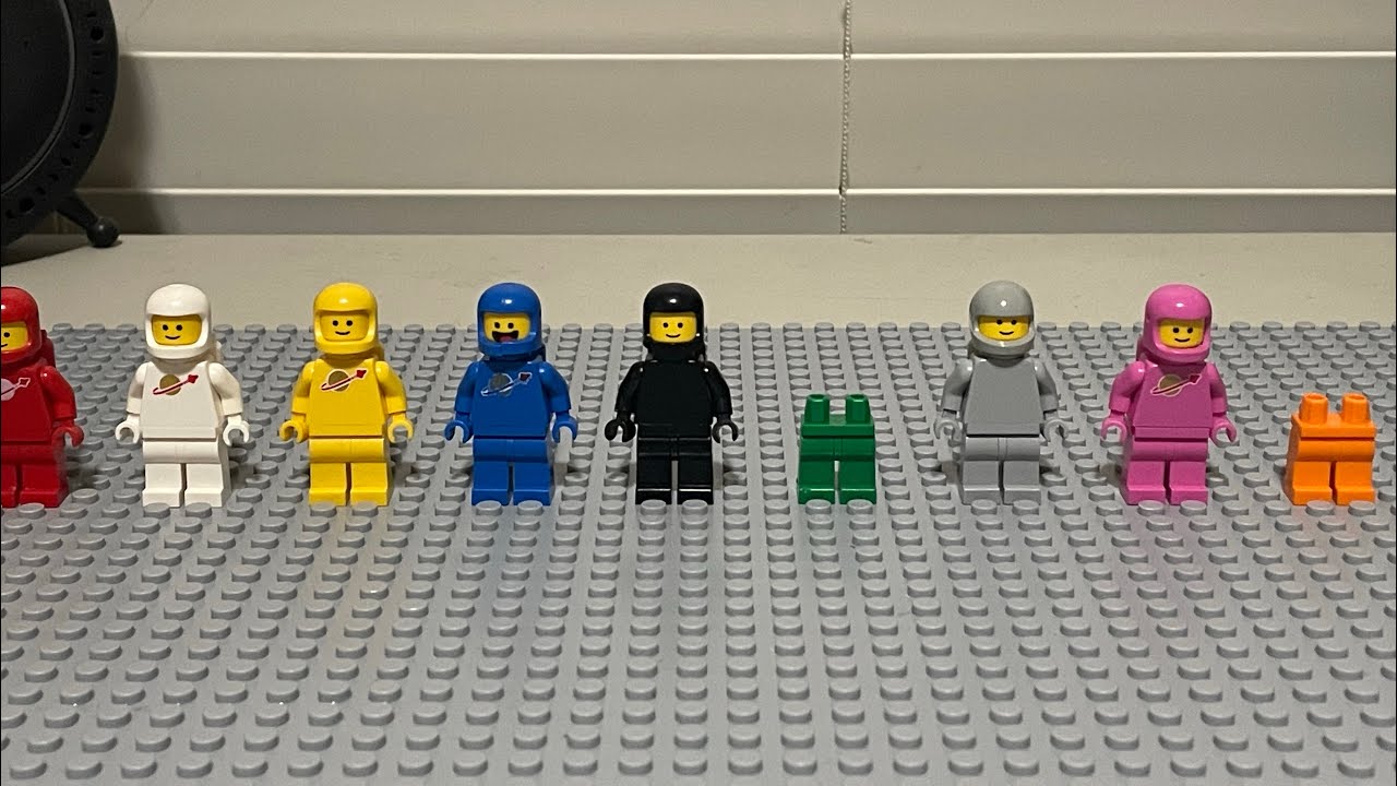 My LEGO Spaceman Collection - YouTube