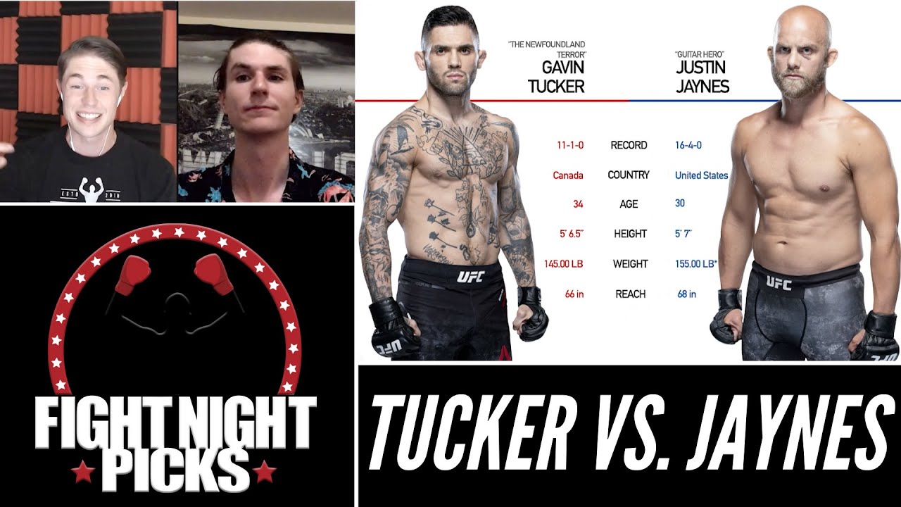 UFC Fight Night: Gavin Tucker vs. Justin Jaynes Prediction - YouTube