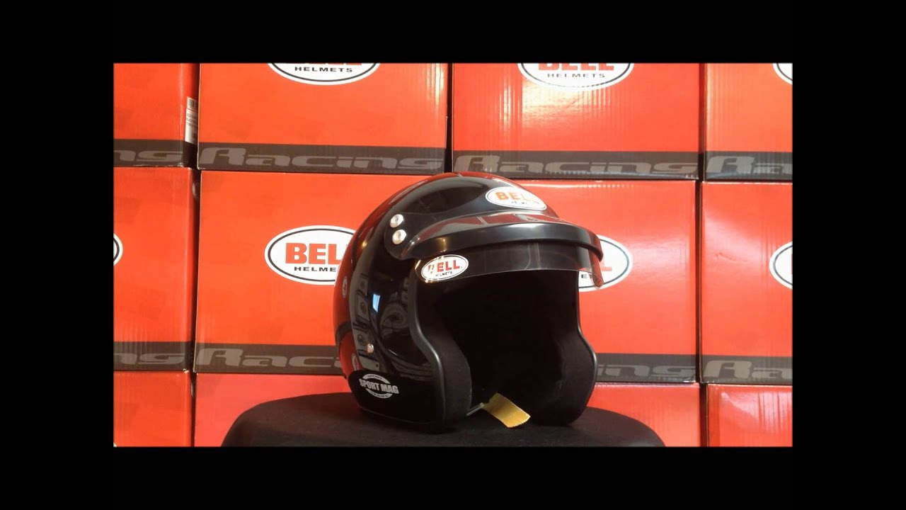 Bell Sport Mag Black Helmet from Speedwayhelmets.com - YouTube