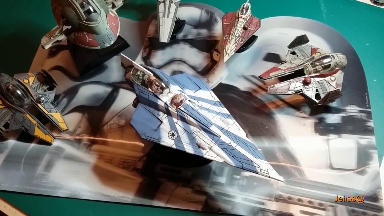 JELIOS Plo Koon's jedi starfighter star wars clone war - YouTube