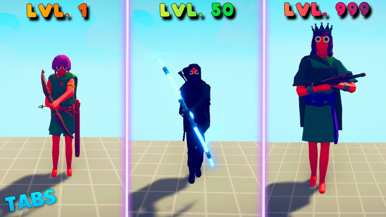 EVOLUTION OF ARCHER ~ Totally Accurate Battle Simulator [TABS] - YouTube