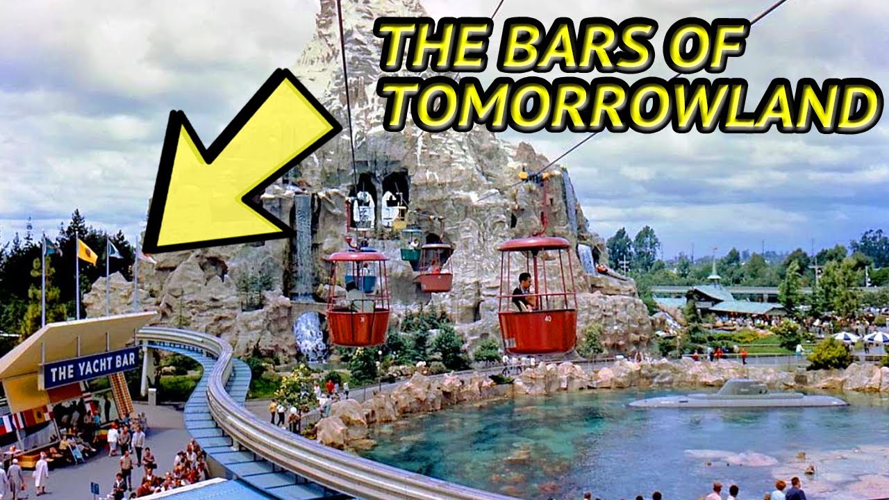 The Bars of Tomorrowland - Disneyland Restaurants of the Past | What's ...