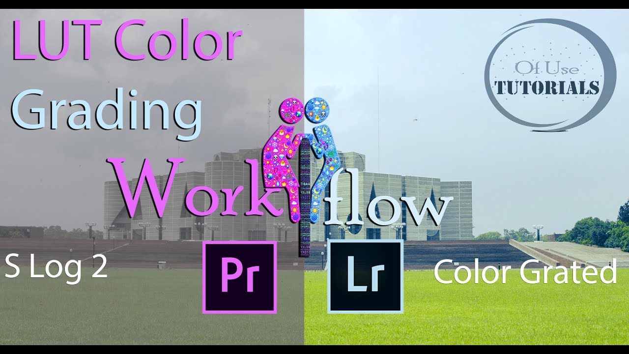 How to Color Grading | LUT Workflow | Premire pro + Lightroom | SLOG2 ...