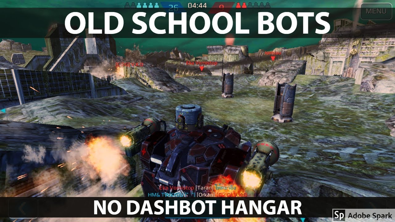 War Robots - Old School Bots Gameplay - Champion League - Old School ...