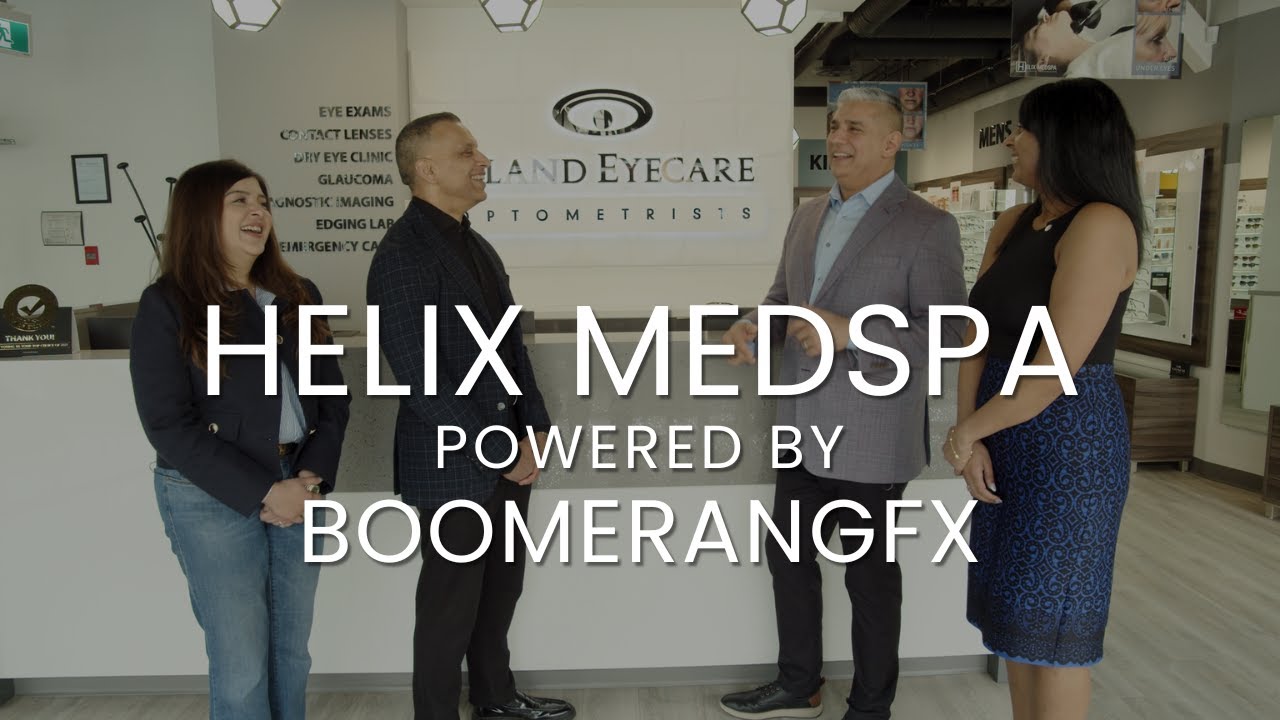 Helix MedSpa Success: Guided Tour with Our CEO and BoomerangFX - YouTube