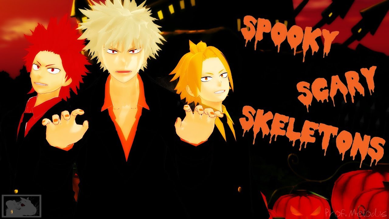 【MMD】Spooky Scary Skeletons - YouTube