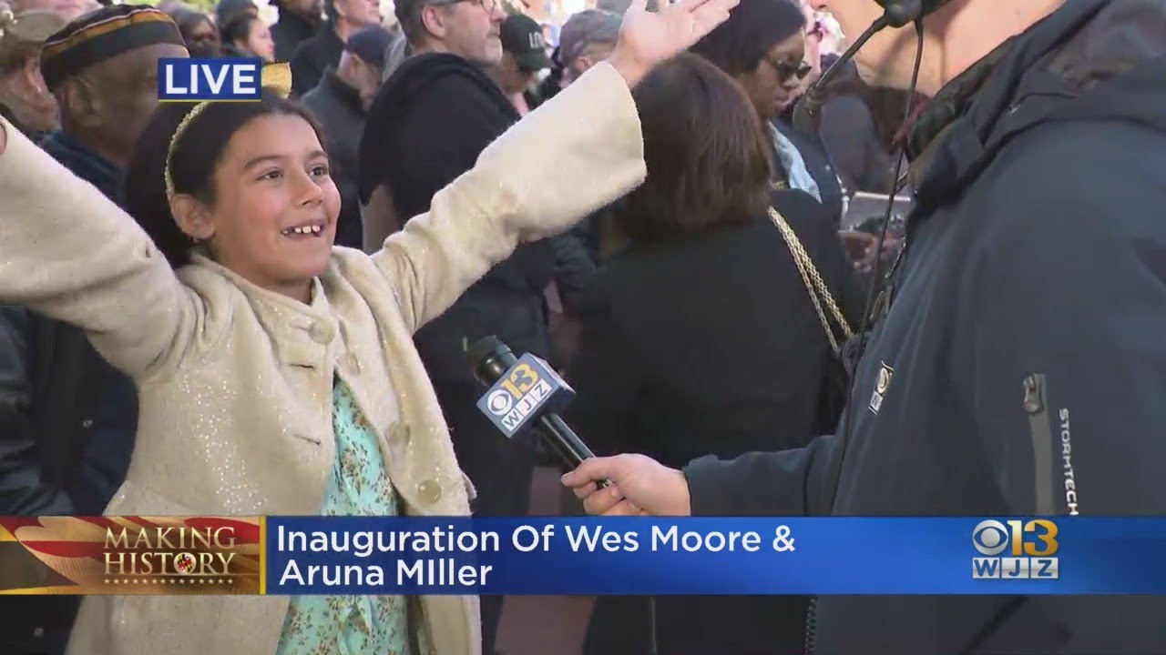Ceremony attendees react to historic inauguration ceremony - YouTube