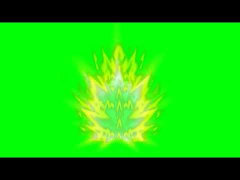 green screen super saiyan effect