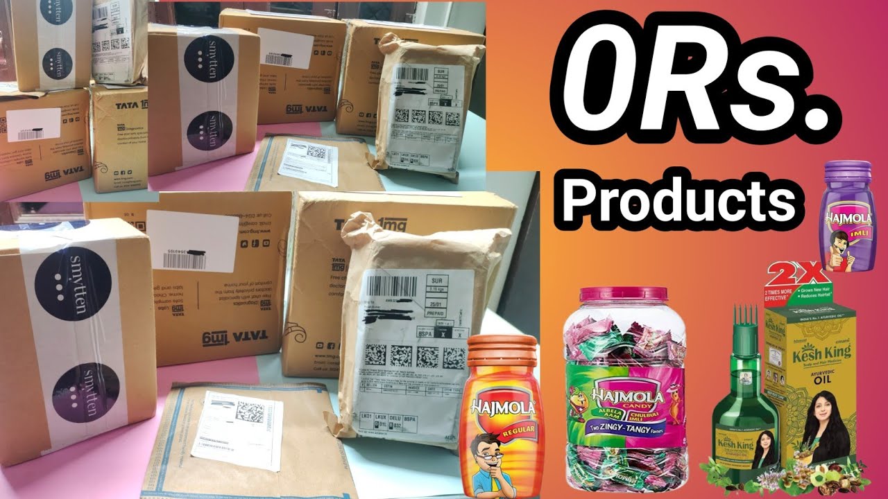 0Rs. freebies unboxing video in 2023 | Free shopping products unboxing ...