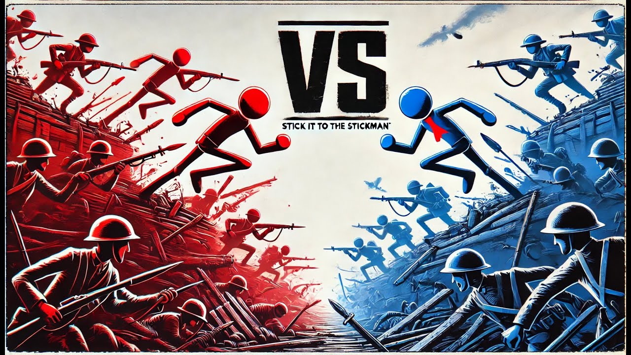 stickman fight 1v1 - YouTube