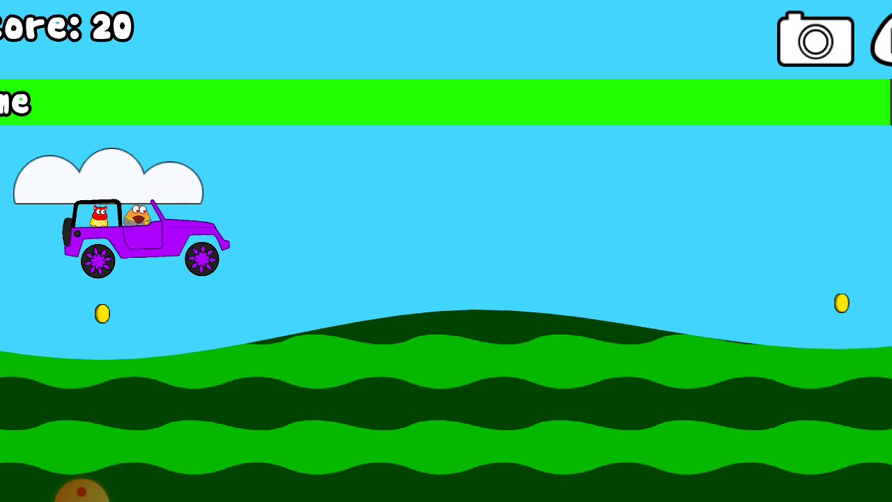 Pou Gameplay Hill drive - YouTube