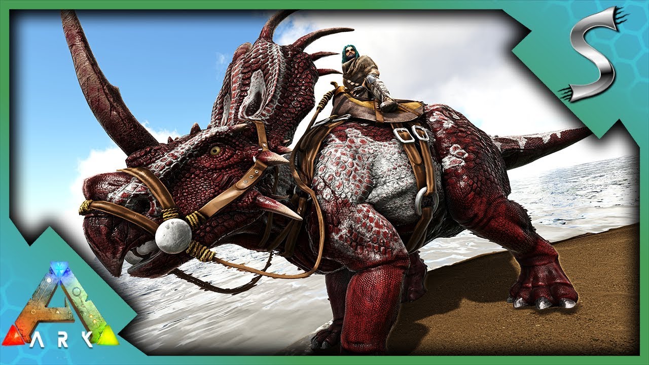 STYRACOSAURUS TAMING + BREEDING! - Ark: Survival Evolved [S4E142] - YouTube