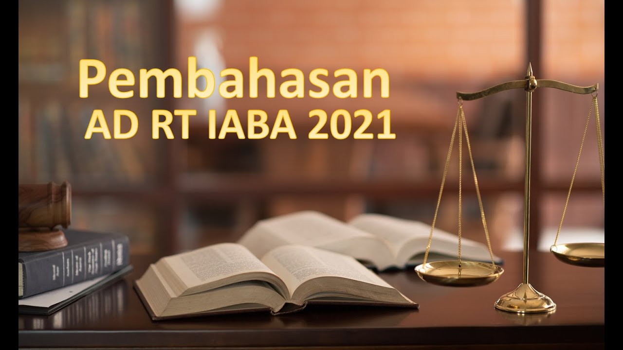 Webinar 14 ags 2021 - Pembahasan ADRT ke-2 - YouTube