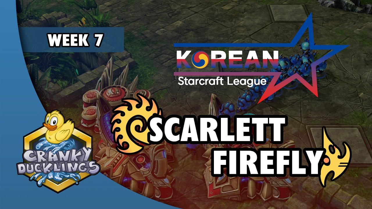 Scarlett vs Firefly - ZvP | Korean StarCraft League: Week 7 | Open ...