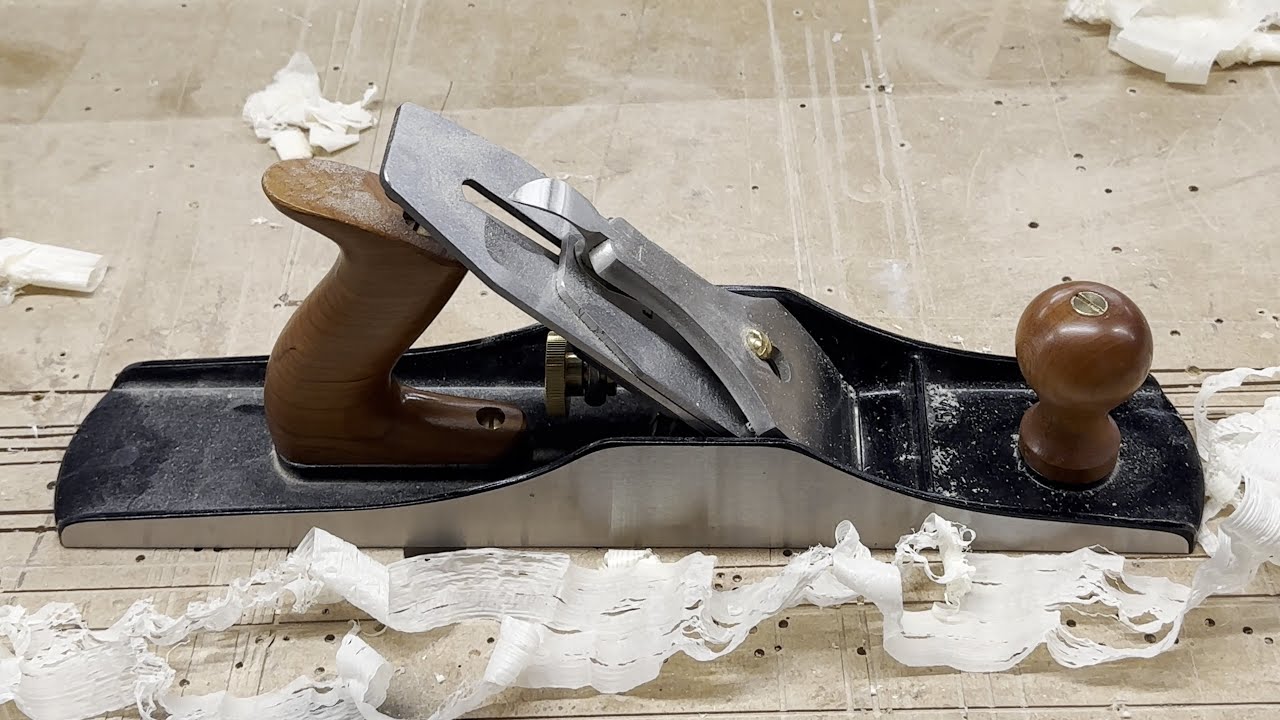 How I use my Quangsheng 5 1/2 hand plane to refine glue joints(my ...