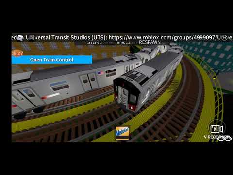 Mta roblox: driving a r188 7 train from main st to 5 ave - YouTube