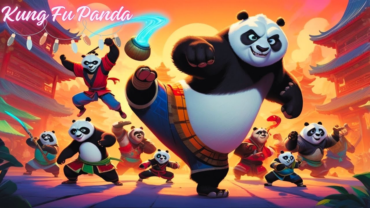 Học tiếng anh qua bài hát "Kung Fu Panda-The hero Panda" -"Gấu trúc anh ...