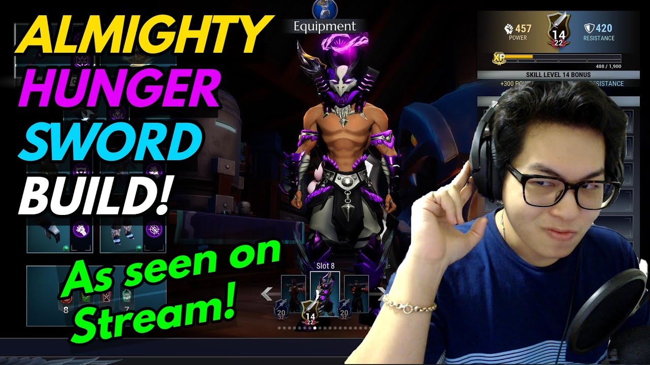 ACTUALLY STRONG - Dauntless Hunger Sword Build - Patch 1.10.0. - As ...