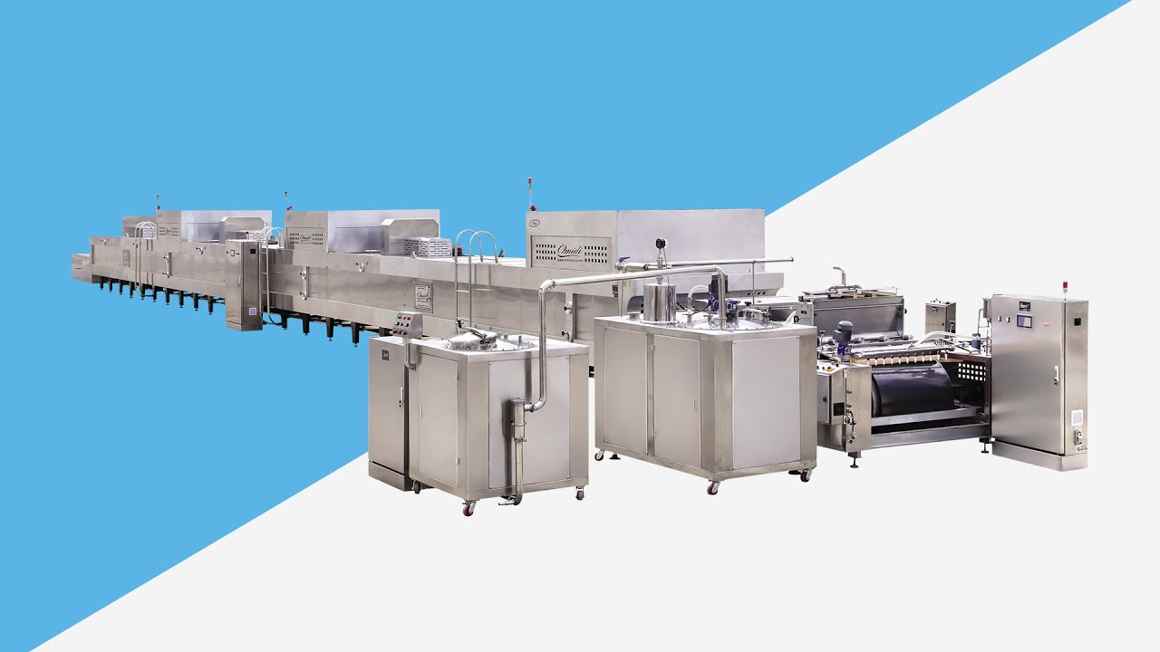 Layer Cake Full Automatic Line - YouTube