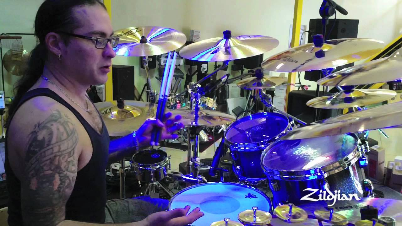 Zildjian In the Kit - Jason Bittner (Shadows Fall) - YouTube