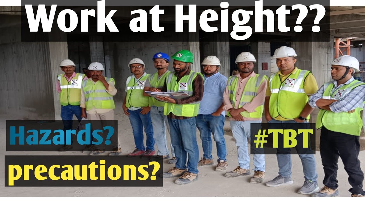 What is work at height, Hazard & precautions, work at height kya hai! # ...