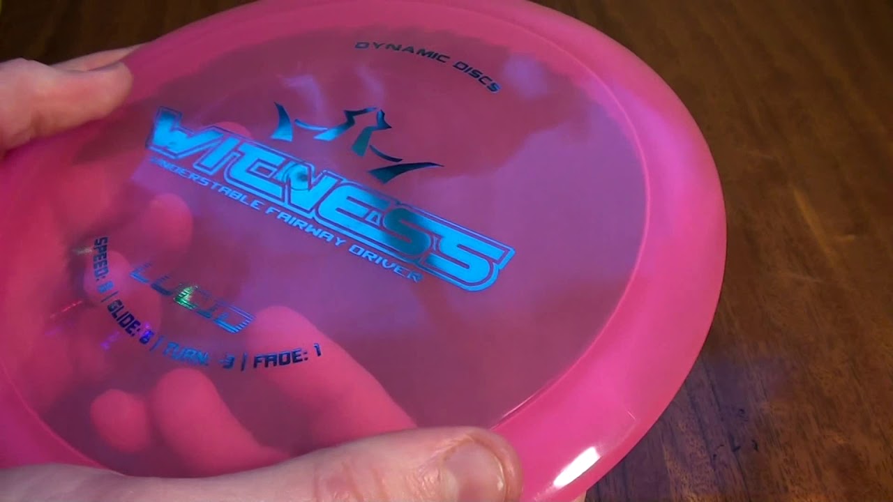 Dynamic Discs Witness Disc Golf Disc Review - Disc Golf Nerd - YouTube