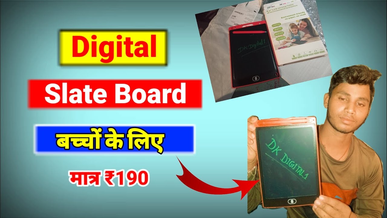 Digital Slate board 📋 - YouTube