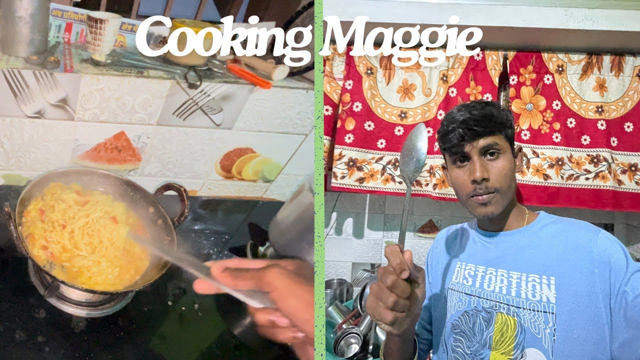 Cooking Best Maggie For My Mom | Cooking Maggie Vlog - YouTube