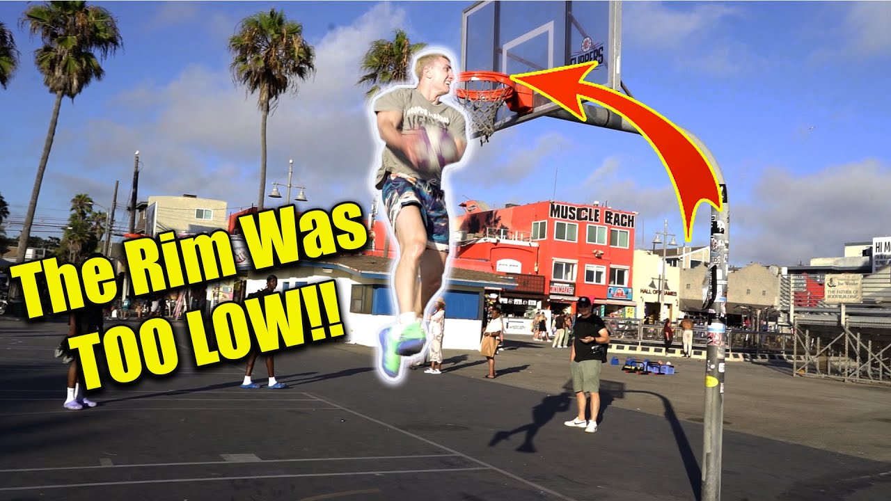 Donovan Hawkins DESTROYS Venice Beach Dunk Session 9'9" - YouTube