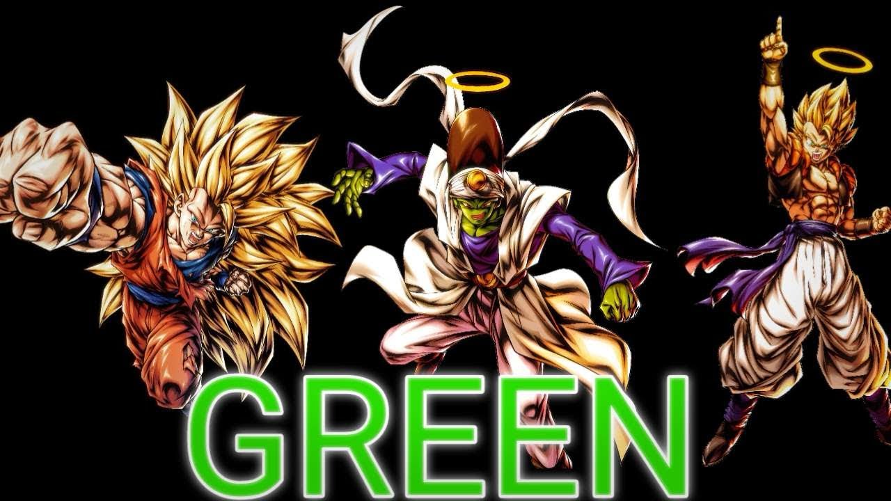 Green is the best color in the game (dragon ball legends) - YouTube