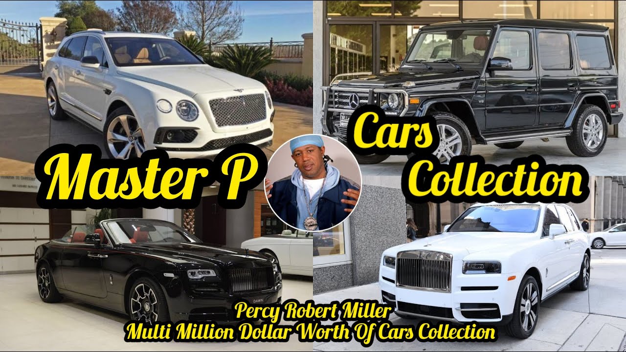 Master P Percy Robert Miller Cars Collection | Car's Collection of American Rapper Master P ...
