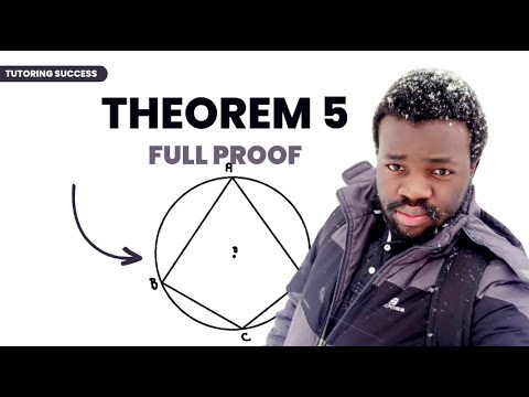 GRADE 11 MATHAMETICS EUCLIDEAN GEOMETRY : CYCLIC QUADRILATERAL PROOF - YouTube