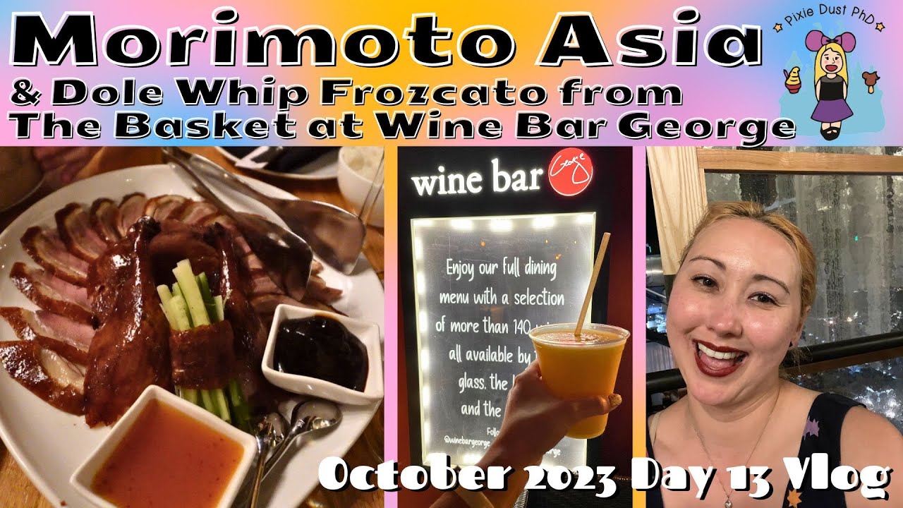 Peking Duck Dreams at Morimoto Asia & Dole Whip Drank | Disney Springs ...