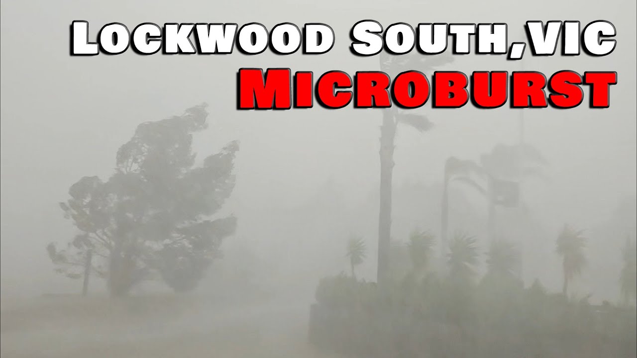 Microburst impacts Lockwood South, VIC - 13 December, 2025 - YouTube