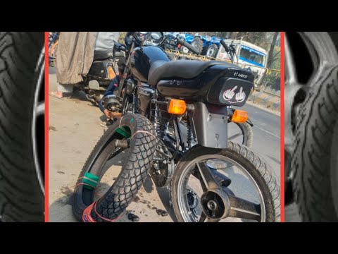 How to Install Big Tyre (Fat Tyre) in Splendor _ Complete Process ...