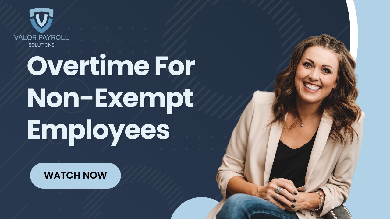 Overtime For Non Exempt Employees - YouTube