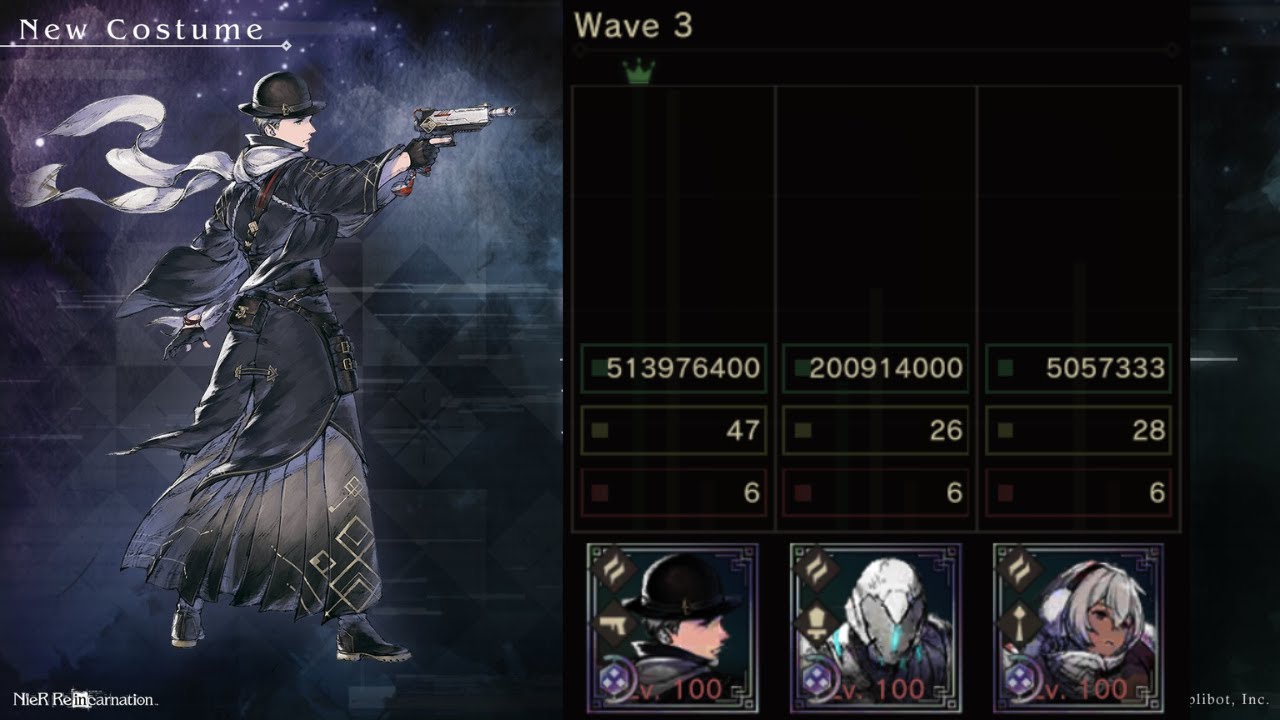 New Years Griff Showcase - NieR Re[in]carnation - YouTube