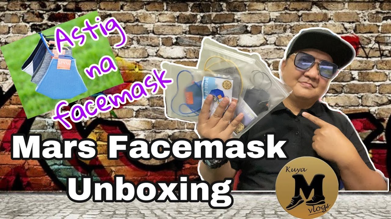 PINAKA ASTIG NA FACEMASK | MARS FACEMASK UNBOXING | Kuya M Vlogs - YouTube