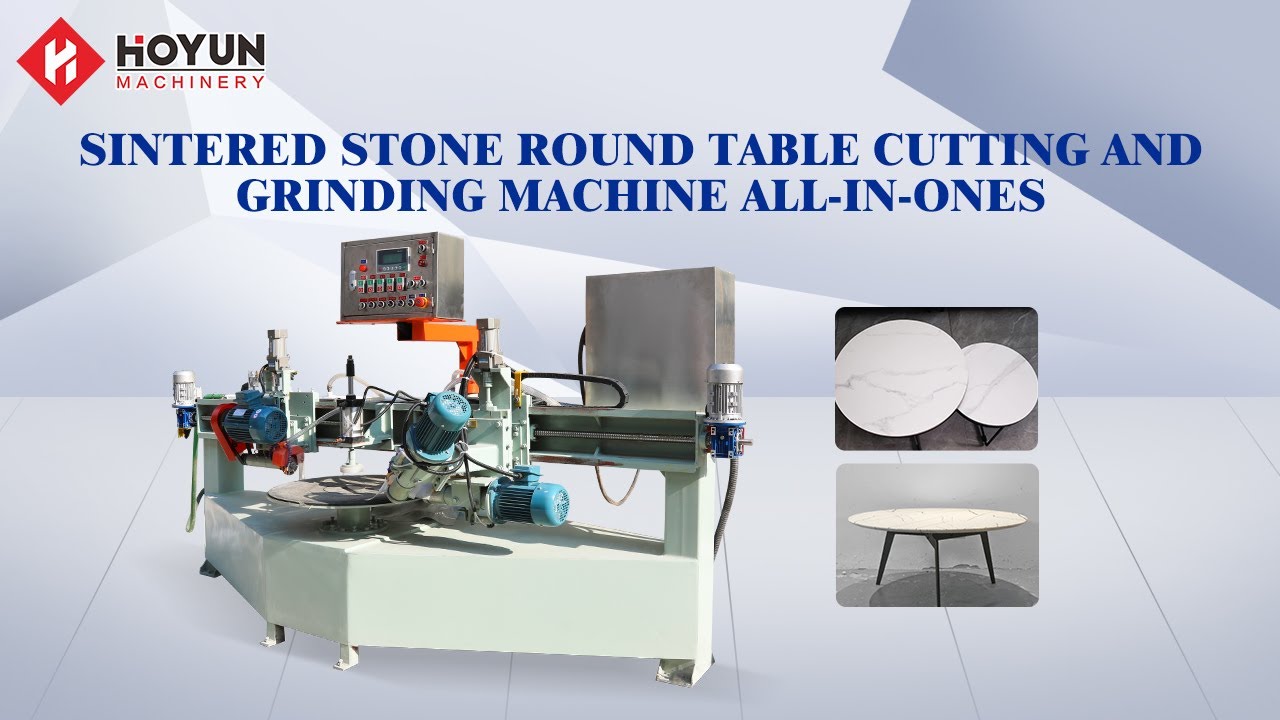 HY round table cutting and grinding machine round shaped grinding ...