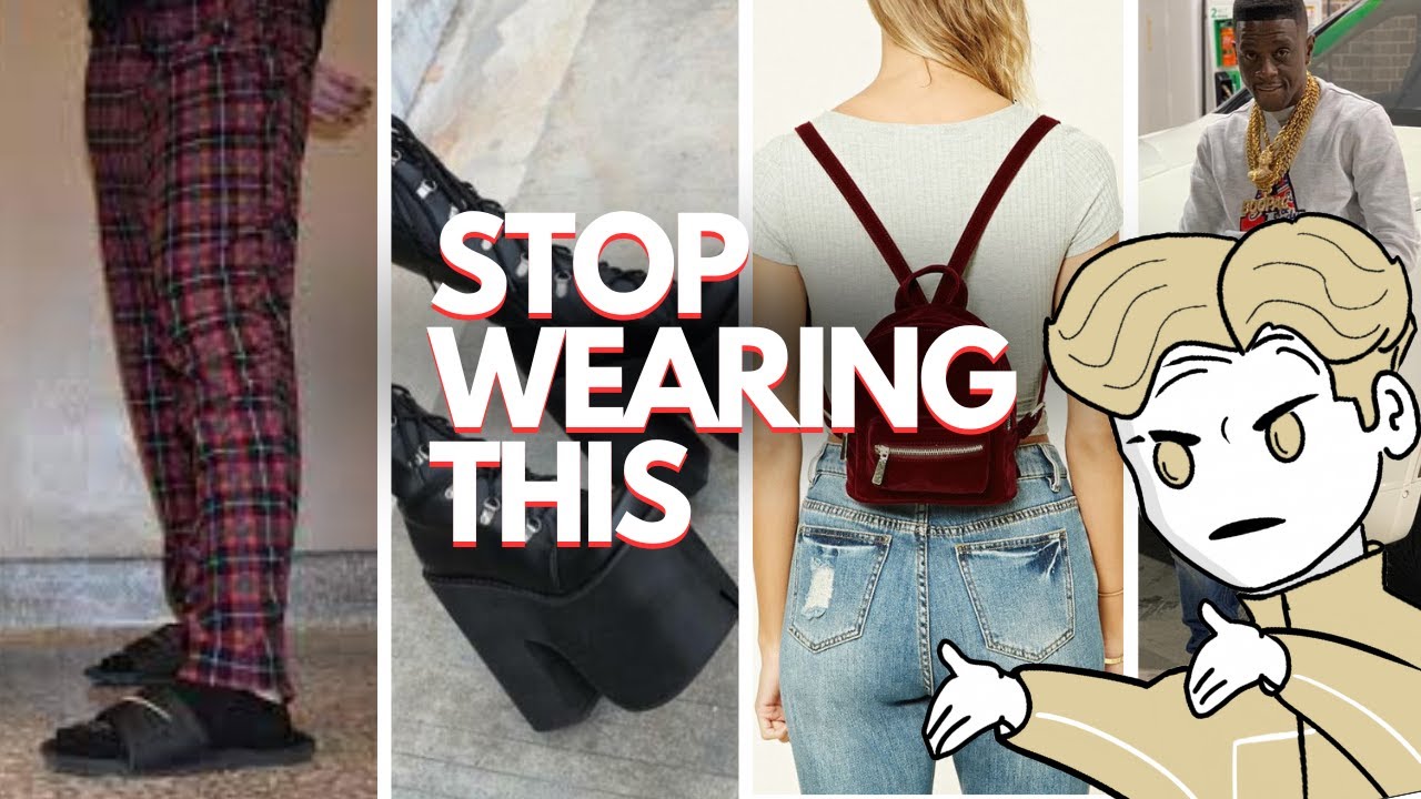 The WORST Fashion Tends at School - YouTube