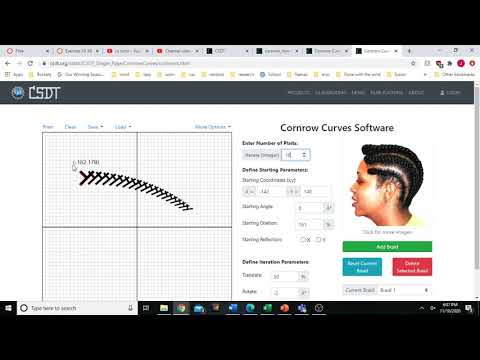 CSDT Cornrows Math Tutorial - YouTube