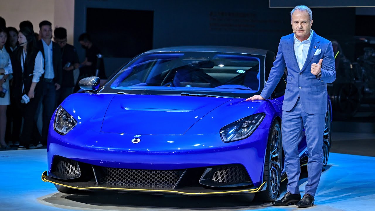 New Denza Z Concept Sports Car – Reveal & Details - YouTube