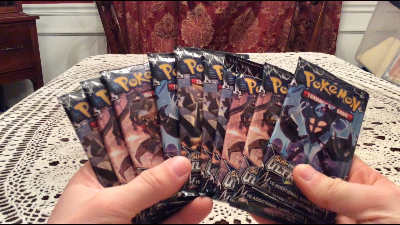 Opening 10 Ultra Prism Packs - YouTube