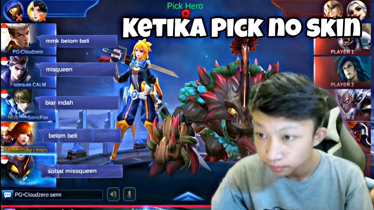 Ketika Pick Fanny No Skin di Draf Pick Jadi Gini... - YouTube
