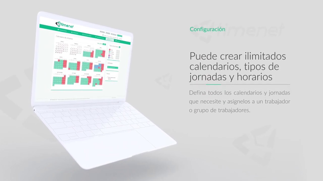 timenet - Registro de Jornada Laboral - Módulo de marcajes - YouTube