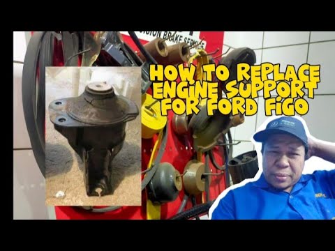 HOW TO REPLACE ENGINE SUPPORT FOR FORD FIGO 2019⚙️🔧⚙️🔧 - YouTube