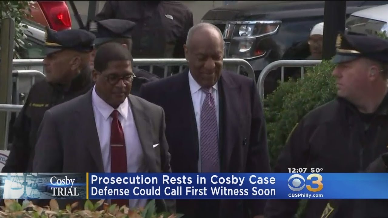 Prosecution Rests In Cosby Case - YouTube