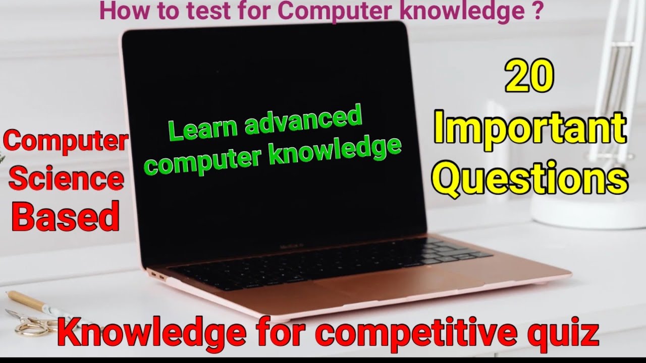 Computer knowledge for competitive exams | Learn advanced Computer ...
